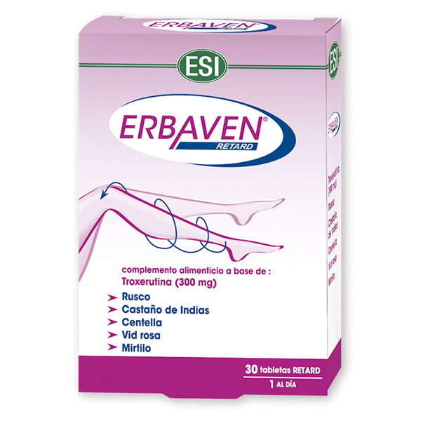 ERBAVEN RETARD 30 TABLETAS