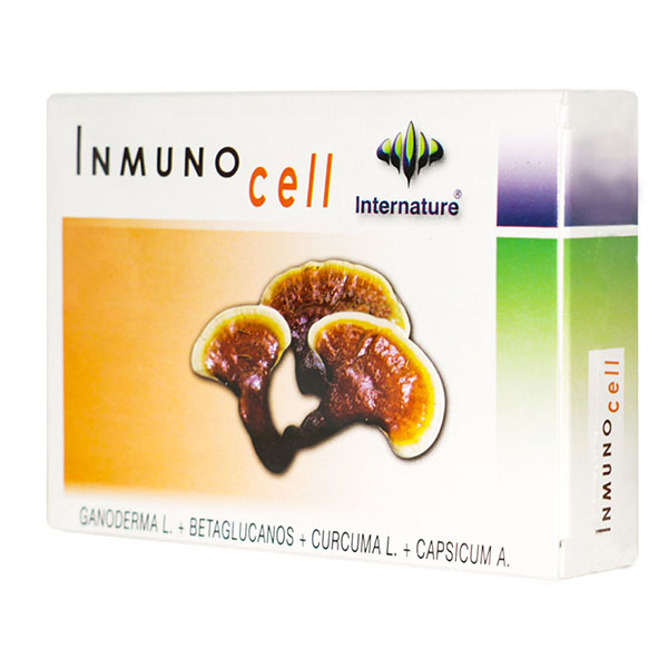 INMUNOCELL- cúrcuma- betaglucanos- defensas- sistema inmunológico.