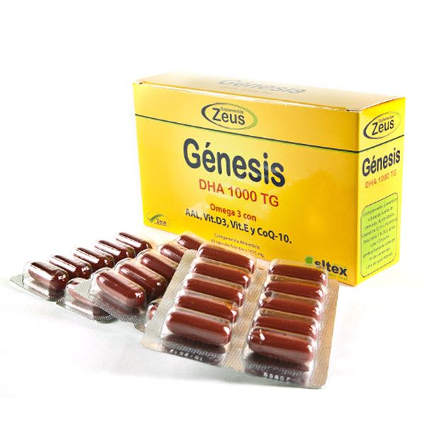 GÉNESIS DHA TG 1000 - Omega3 (60 cápsulas)
