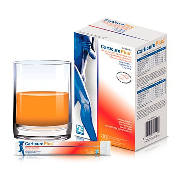 CARTICURE PLUS (30 sobres) - desgaste articular - regenera cartílago.