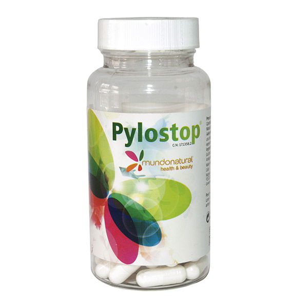PYLOSTOP 60 CAPSULAS- helicobacter pylori- acidez- reflujo