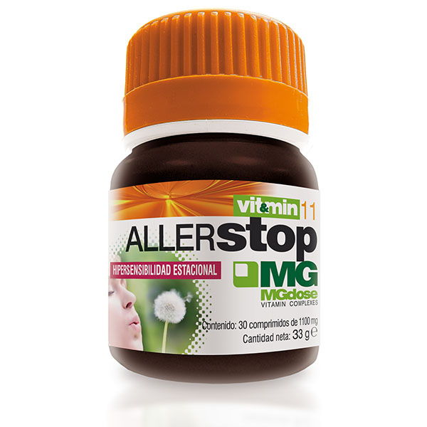 VIT&MIN 11 Allerstop- alergía primaveral- quercetina- sol de oro