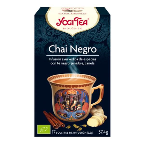YOGI TEA Chai negro bio (17 filtros)